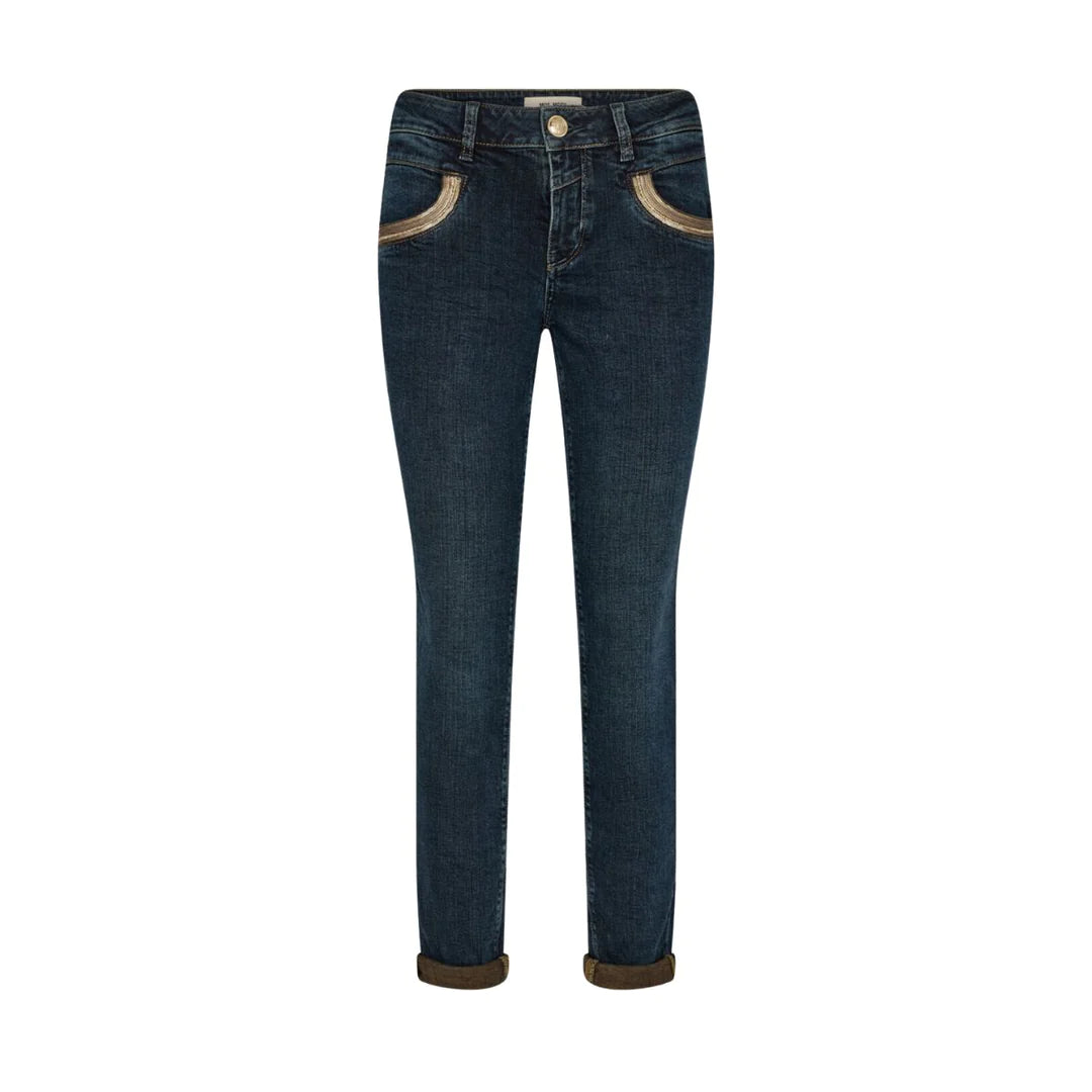 Naomi Rustic Jeans - Dark Blue – CHAPTERTWO Boutique